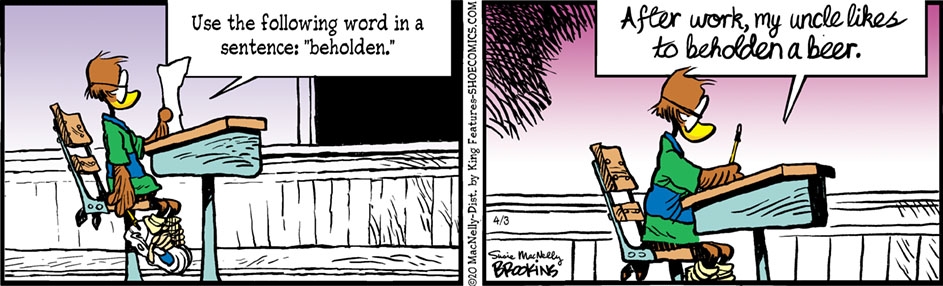 The Official Shoe Comic Strip Website