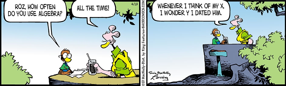 Math Comic Strips For Algebra